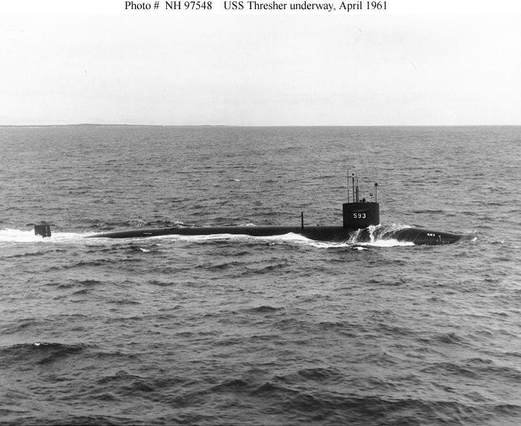 April 8, 2019 - Lessons from the Loss of the USS Thresher (SSN 593 ...