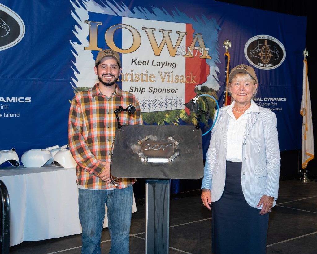 August 21, 2019 - Photo Highlights; SSN 797 Iowa Keel Laying | EB Landing