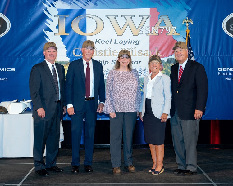 August 21, 2019 - Photo Highlights; SSN 797 Iowa Keel Laying | EB Landing